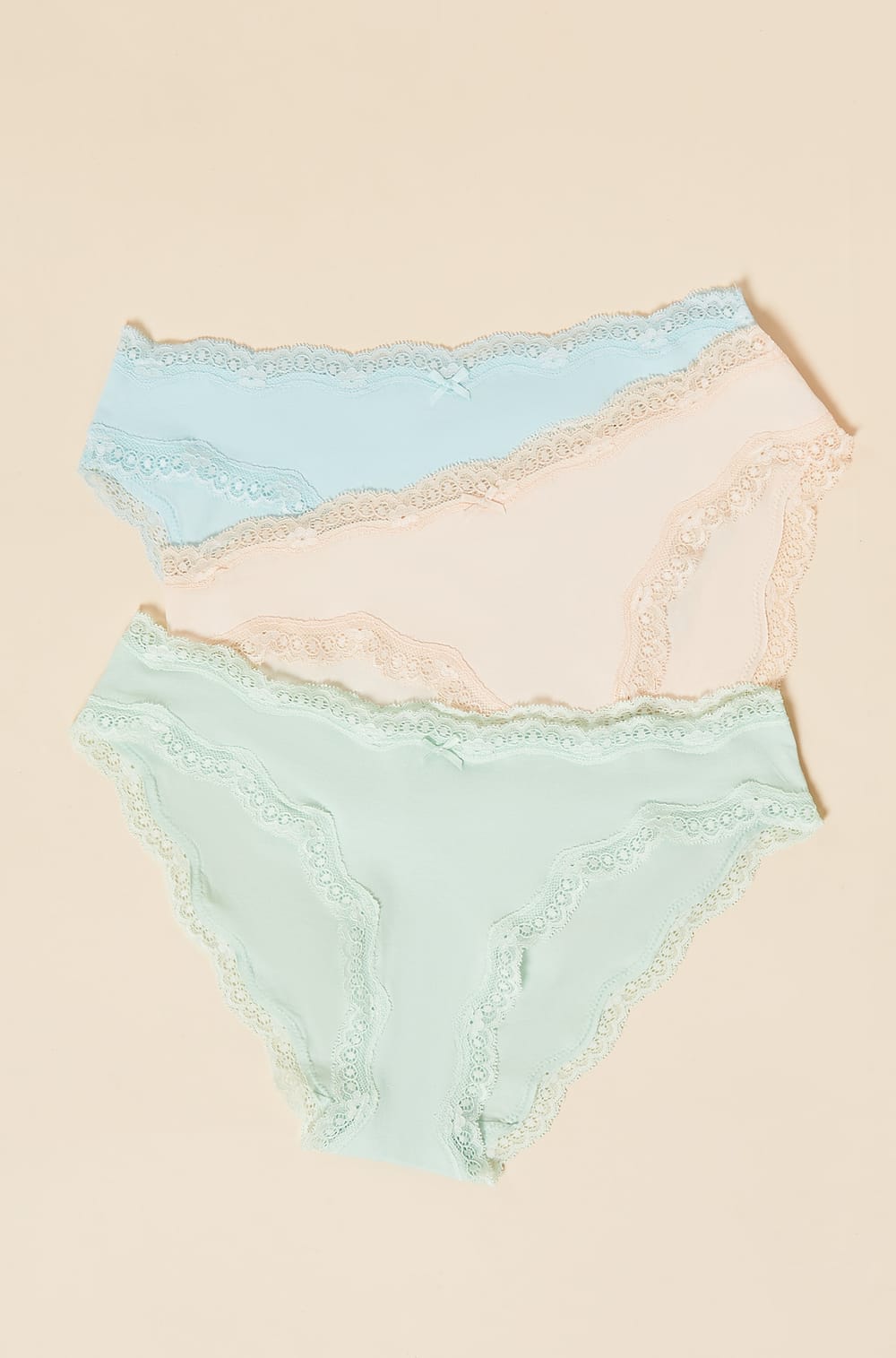 3 Pack Bikini Jim Bleu Lagon Etam