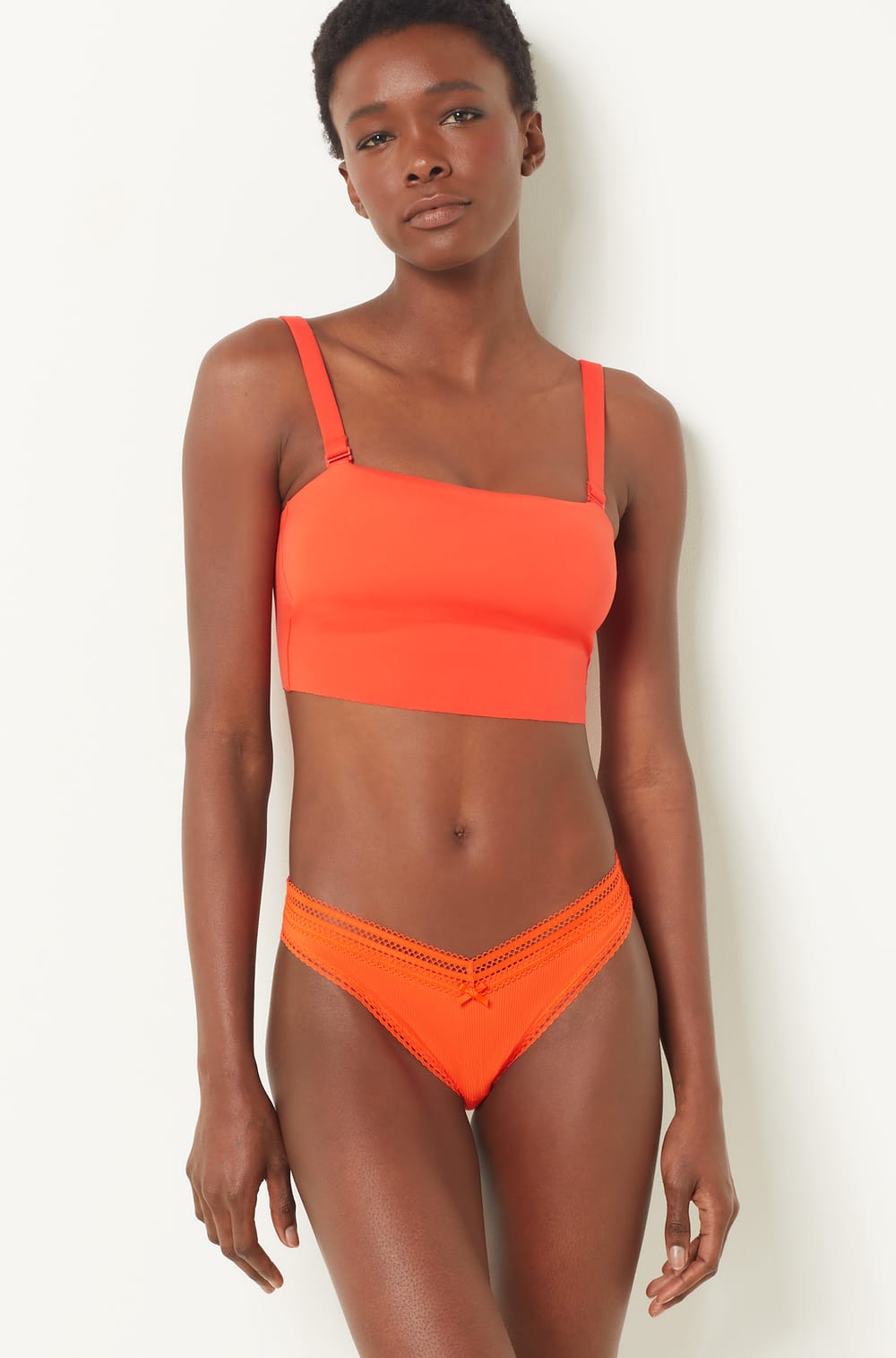 Bandeau Effet No Bra 24h Bra Orange Etam