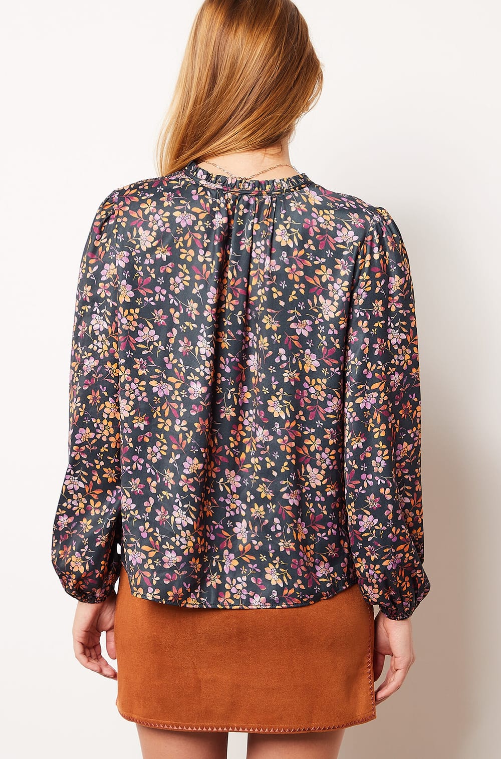 Blouse imprimée ATHIA IMP FOND VERT - ETAM