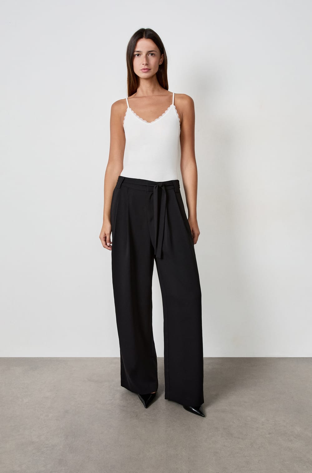 Caraco 100% coton PLUMINE ECRU - ETAM