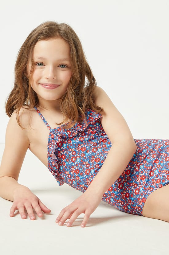 Liberty Fabric One Piece Swimsuit Margaret Multicolore Etam