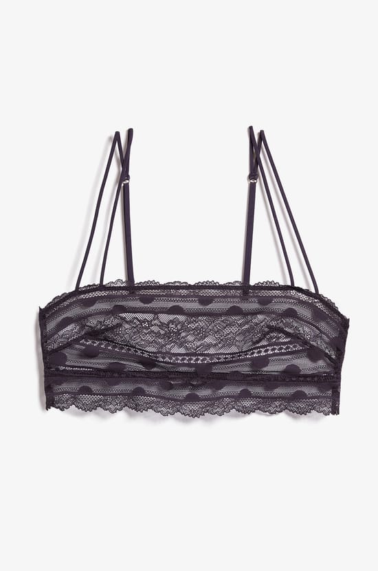 Tanga En Dentelle Arty Bleu Lagon Etam