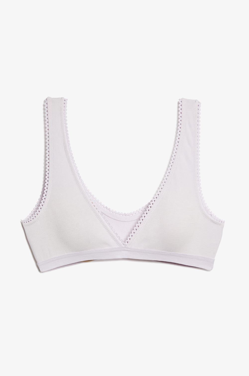Brassière Triangle Réversible En Coton Douce Parme Etam