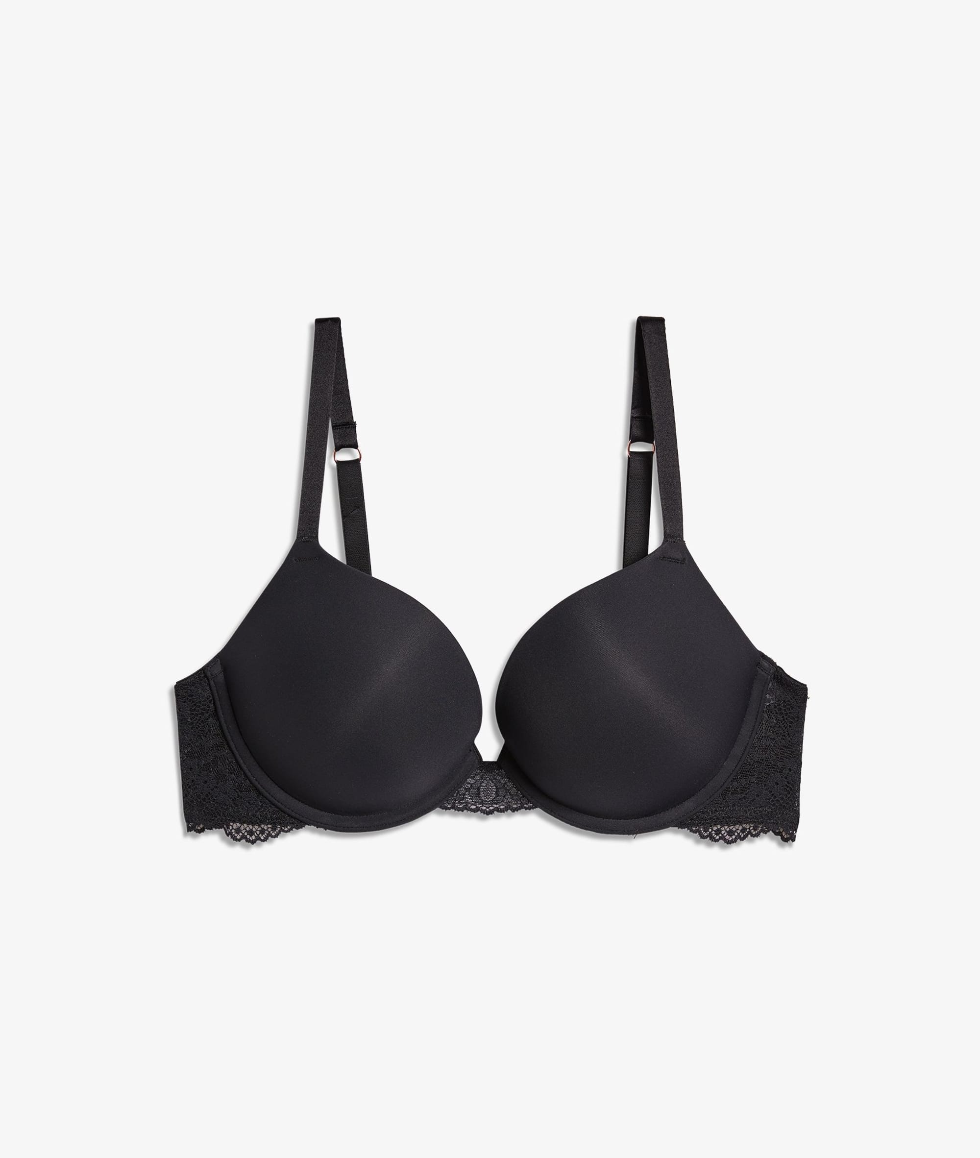 Soutien-gorge N.1 - Le super push up PURE DELICATE NOIR - ETAM