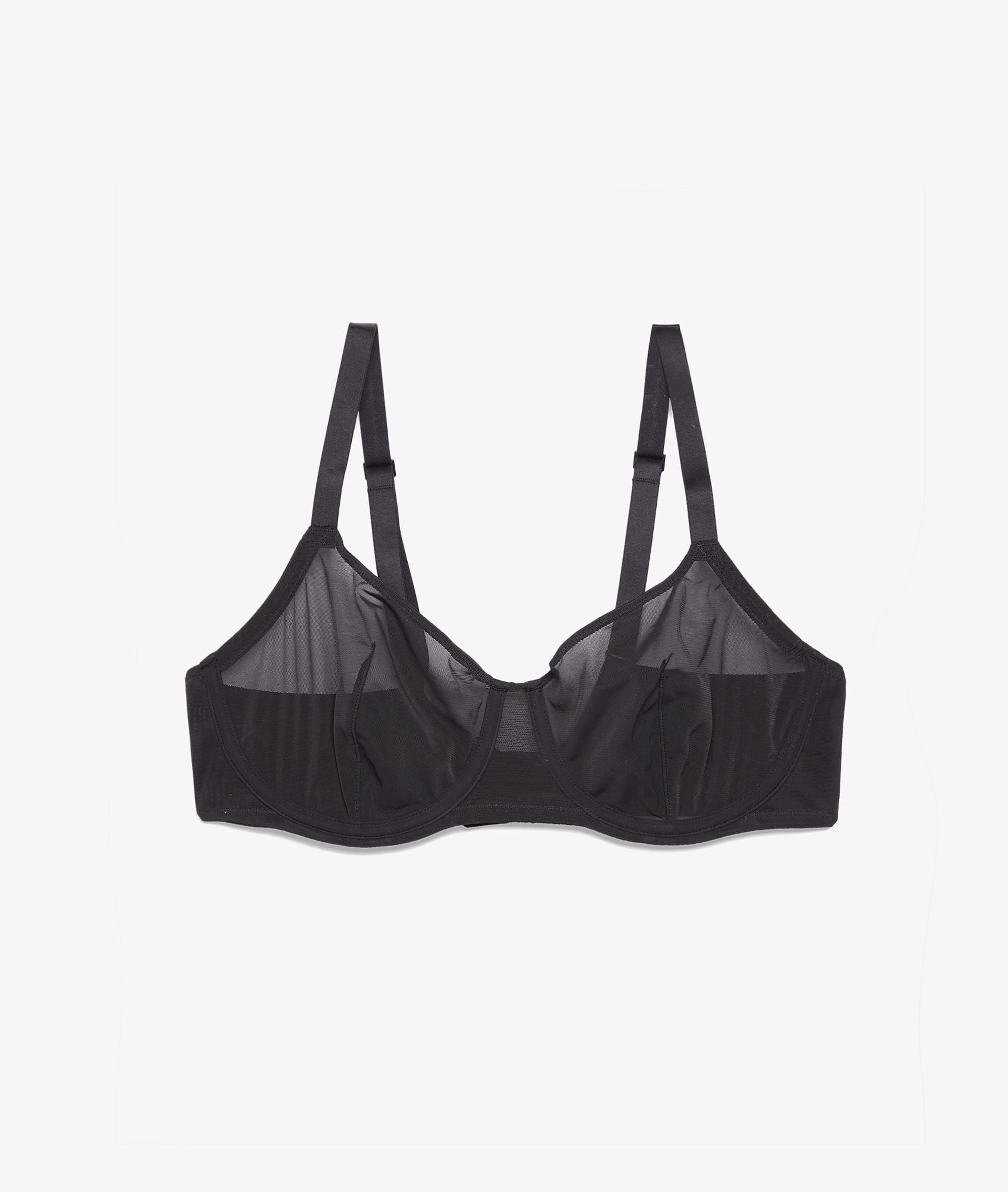 Soutien-gorge corbeille PURE MESH PLUS NOIR - ETAM