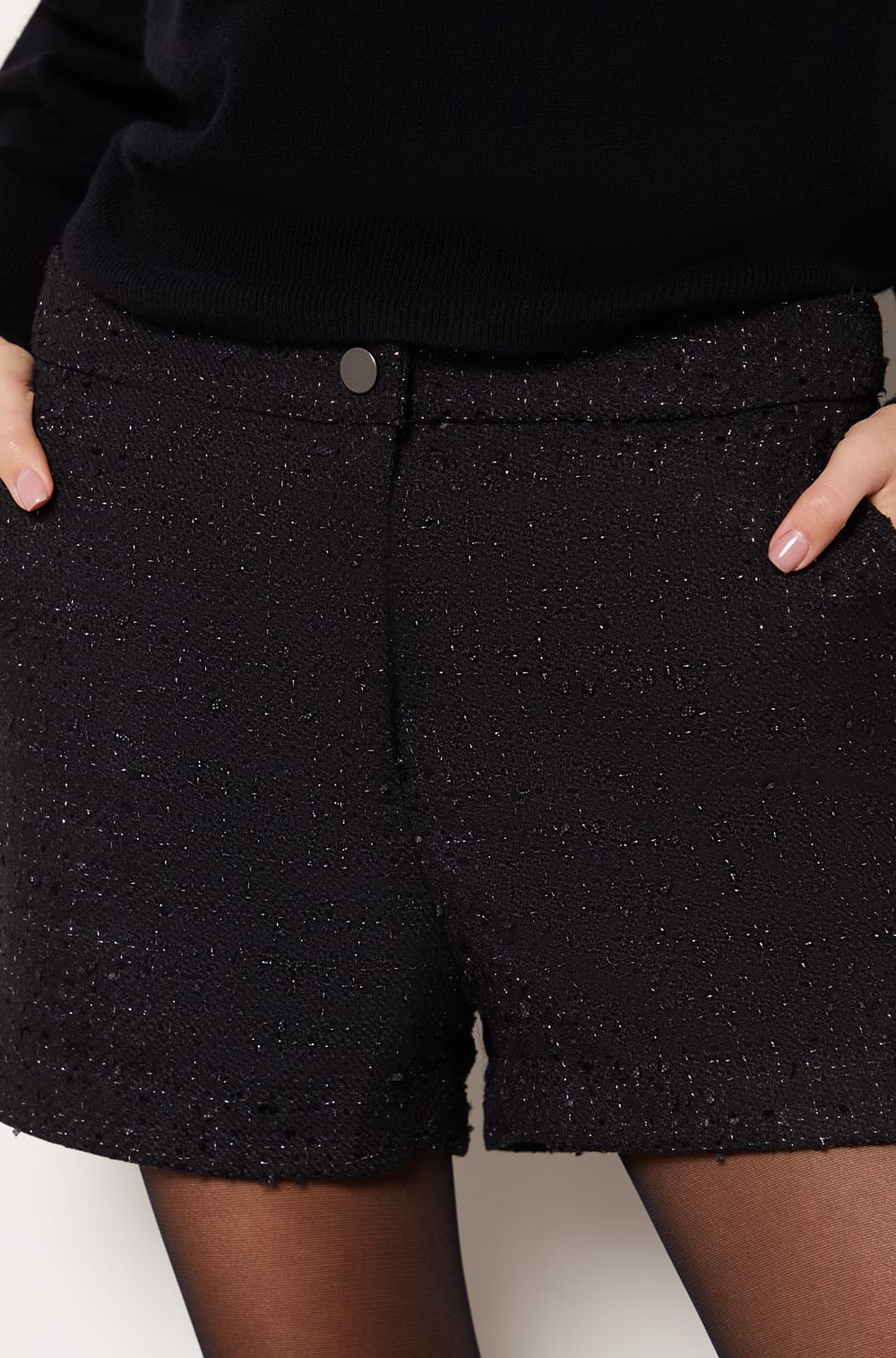 Short texturé en coton RIO NOIR - ETAM