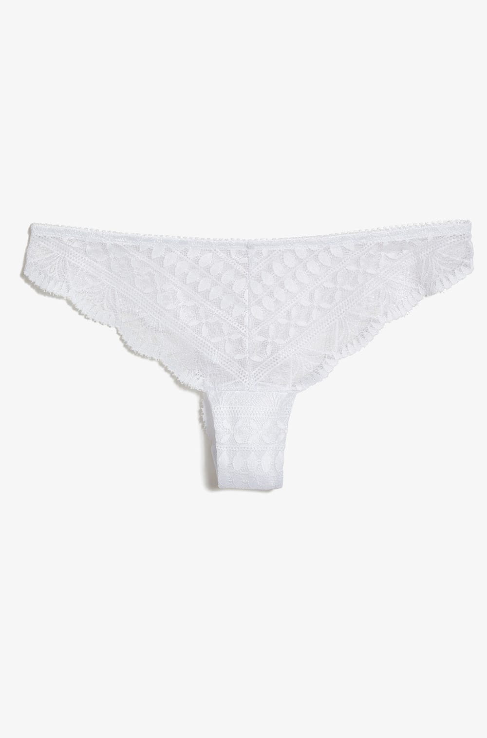 Tanga En Dentelle Idole Blanc Etam