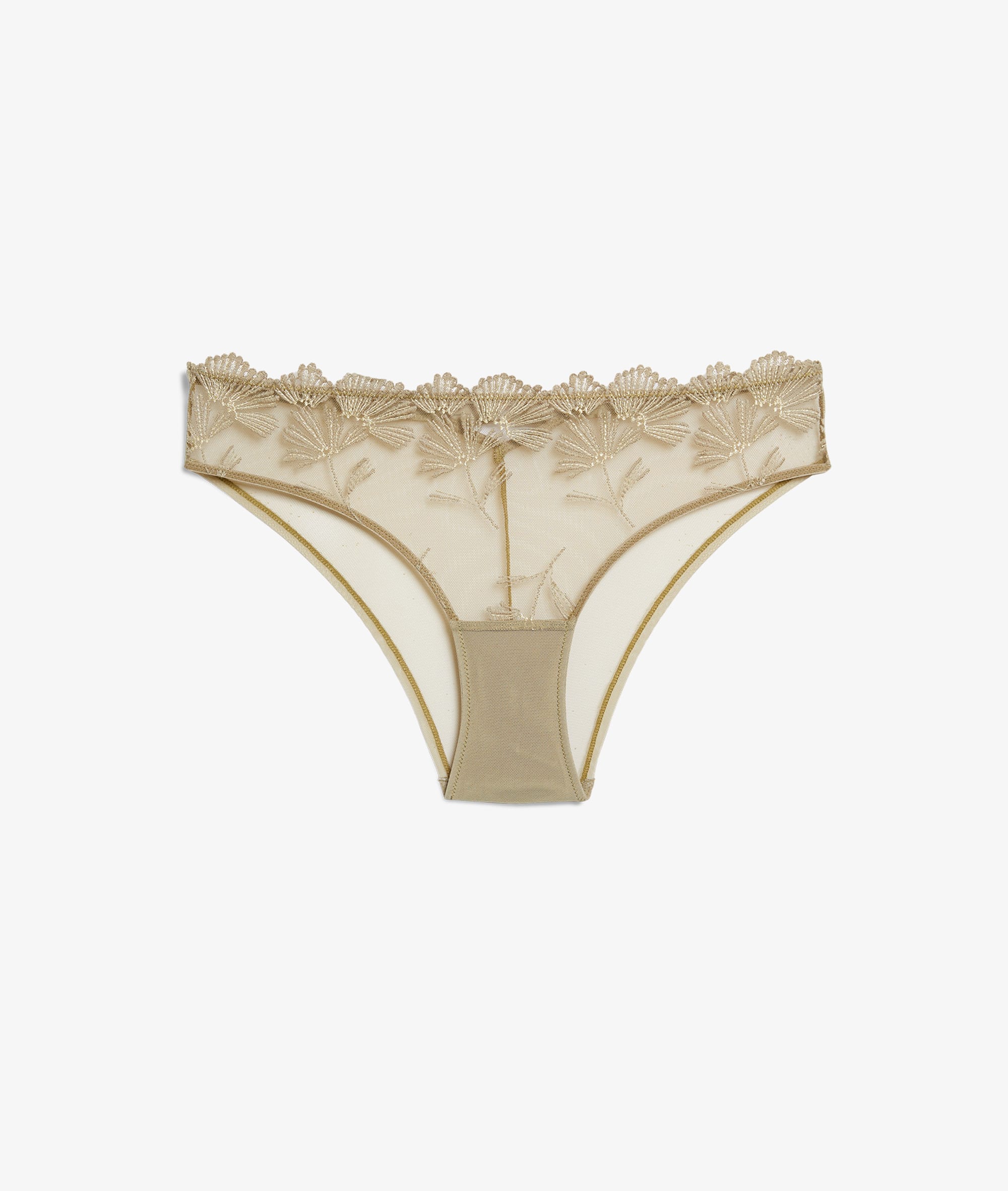 Iridescent Tulle Hipster - PALMES - KAKI - ETAM