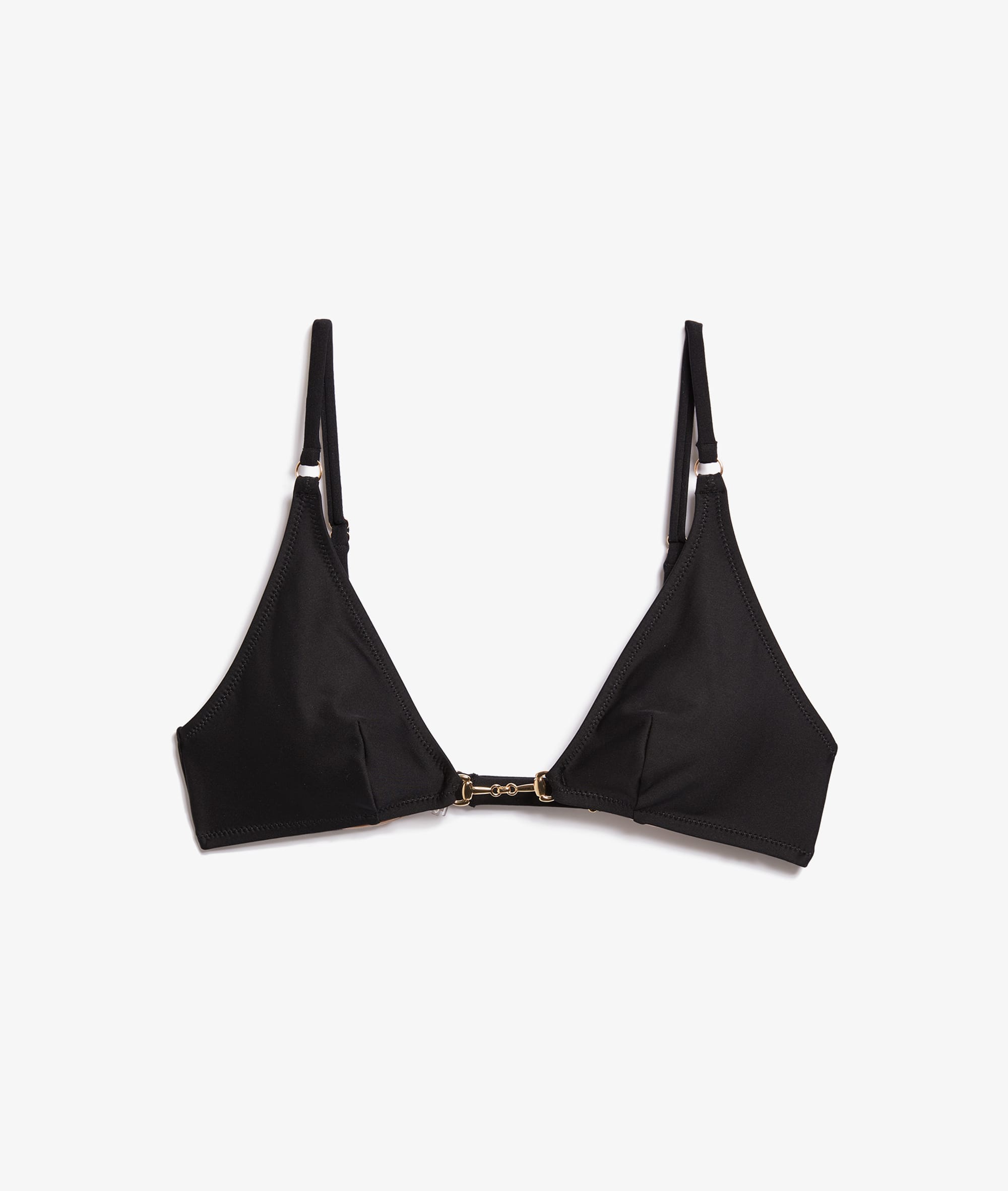 Топ бикини треугольной формы с фантазийным украшением HORSY NOIR - ETAM