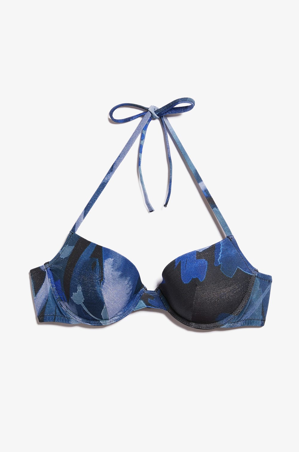 Push up haut de maillot pailleté HONEYMOON IMP FD NOIR - ETAM