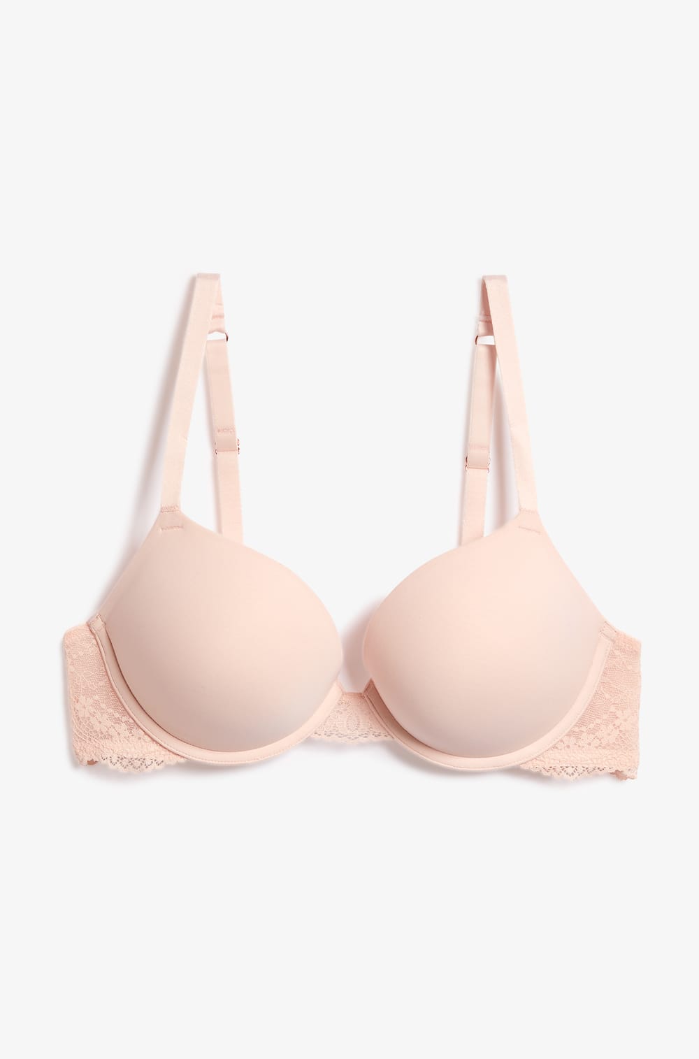 Soutien-gorge N.1 - Le super push up PURE DELICATE ROSE POUDRE - ETAM
