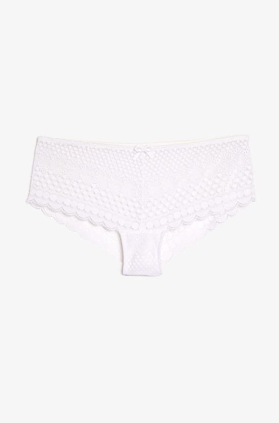 Shorty en dentelle IDOLE BLANC - ETAM