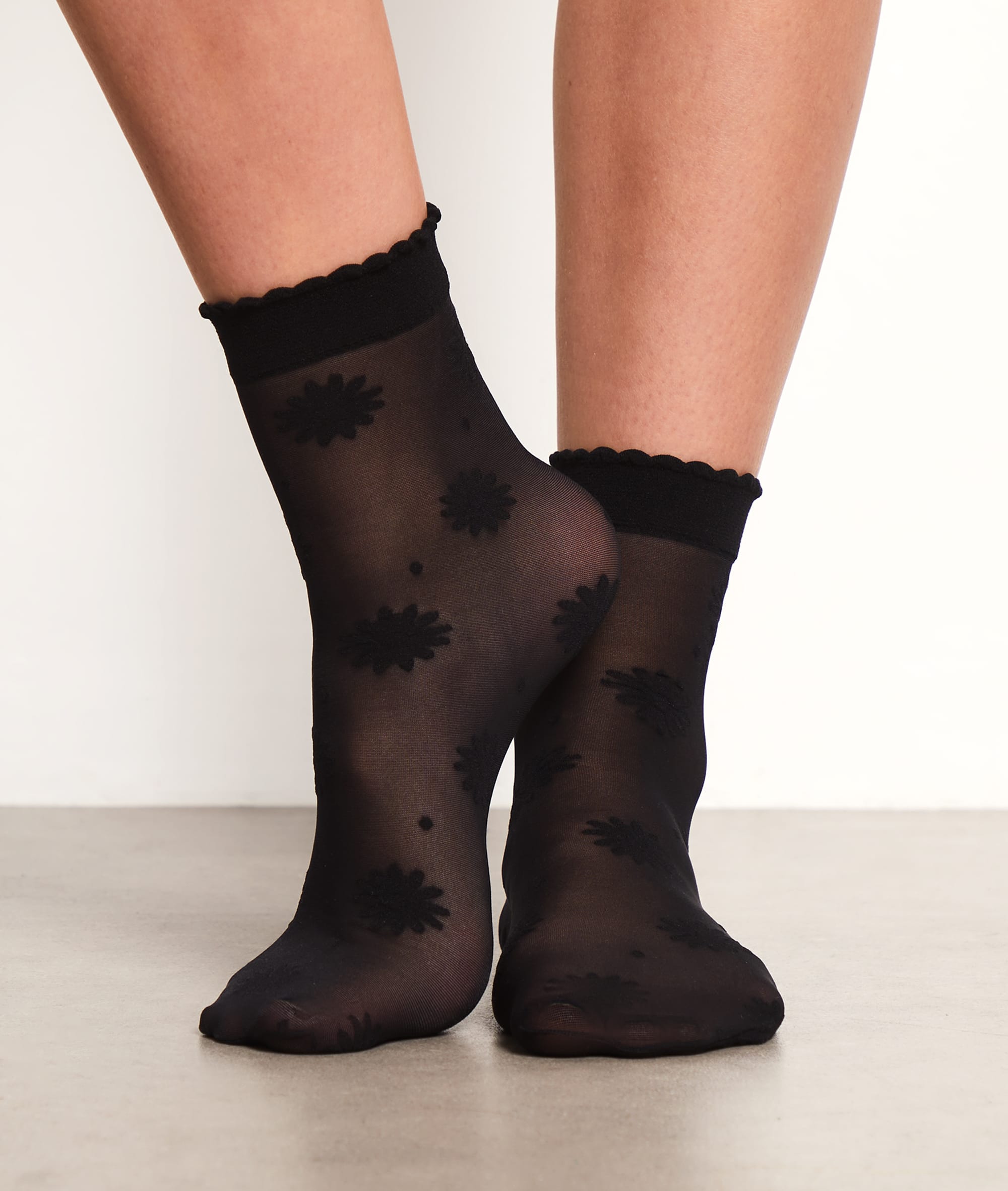 Transparent socks store