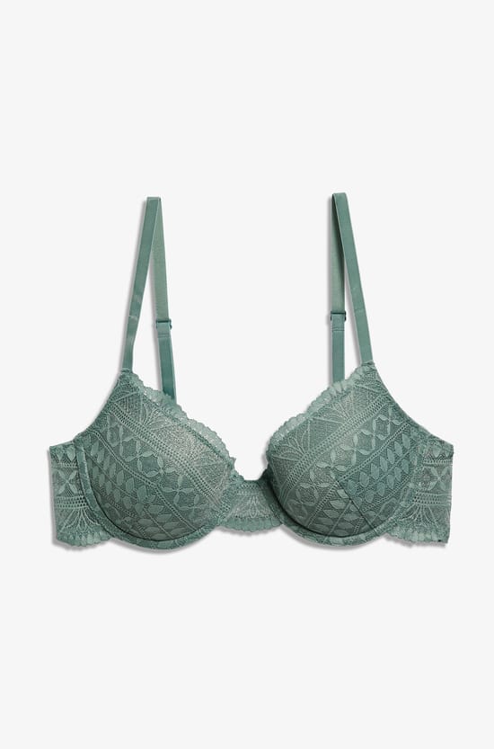 Tanga En Dentelle Idole Jean Denim Etam
