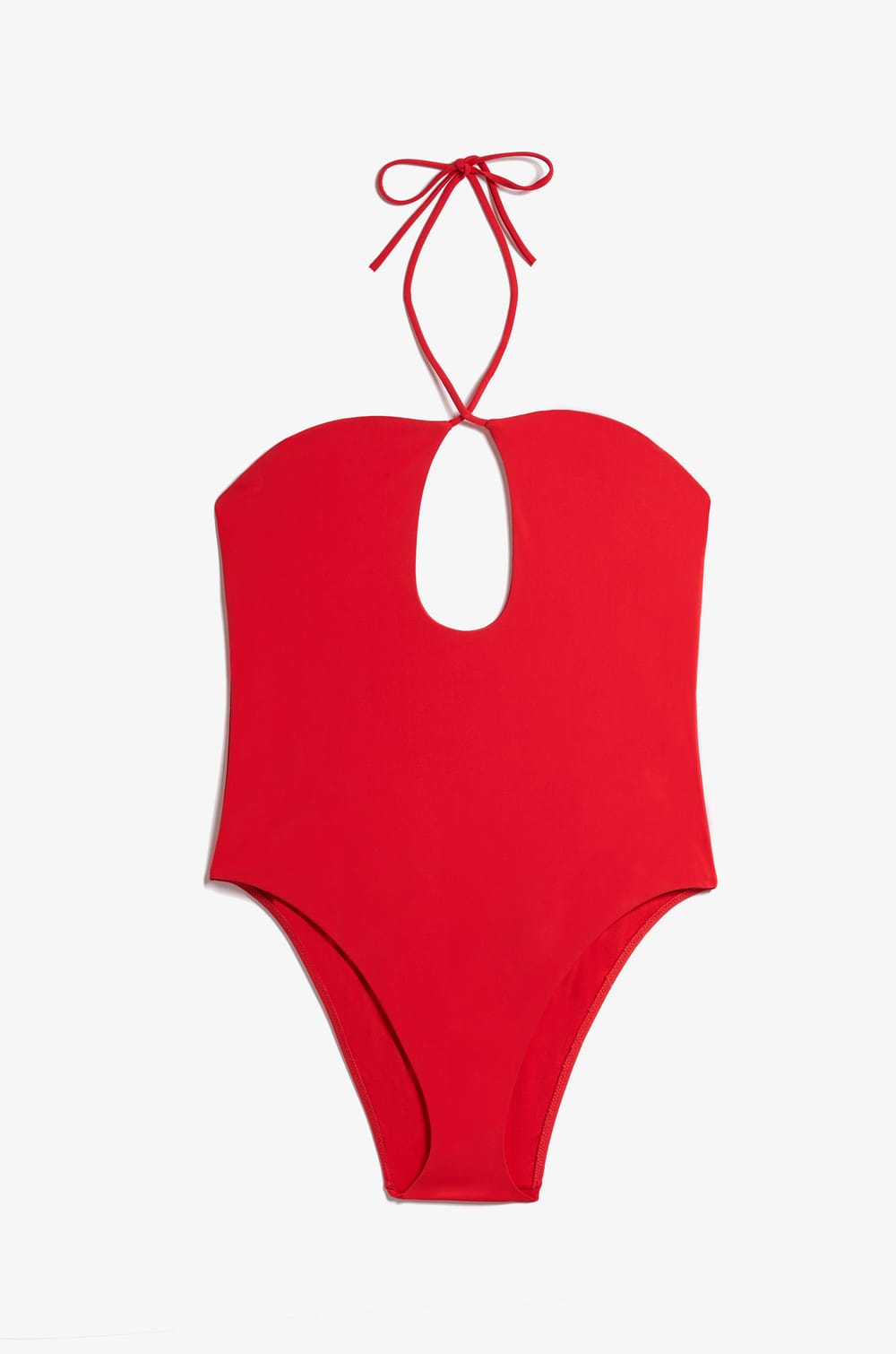 One Piece Backless Swimsuit With Keyhole Detail Mahina Rouge Etam