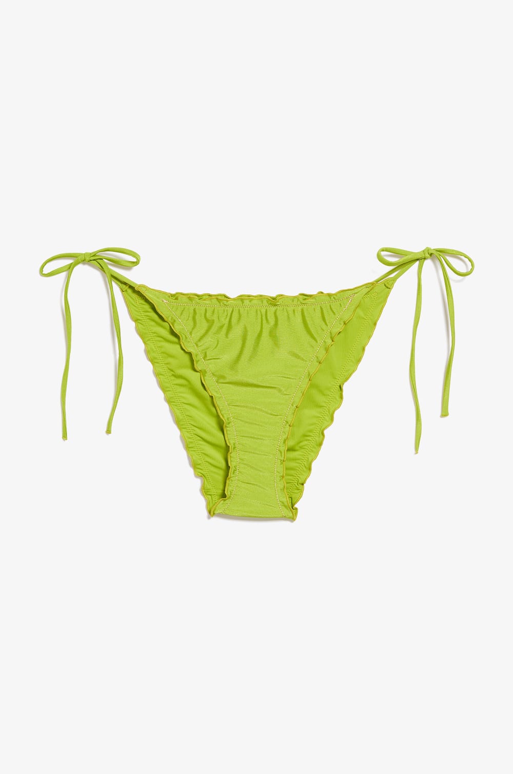Braguita Bikini Brasileña Satinada Roja Anis Etam