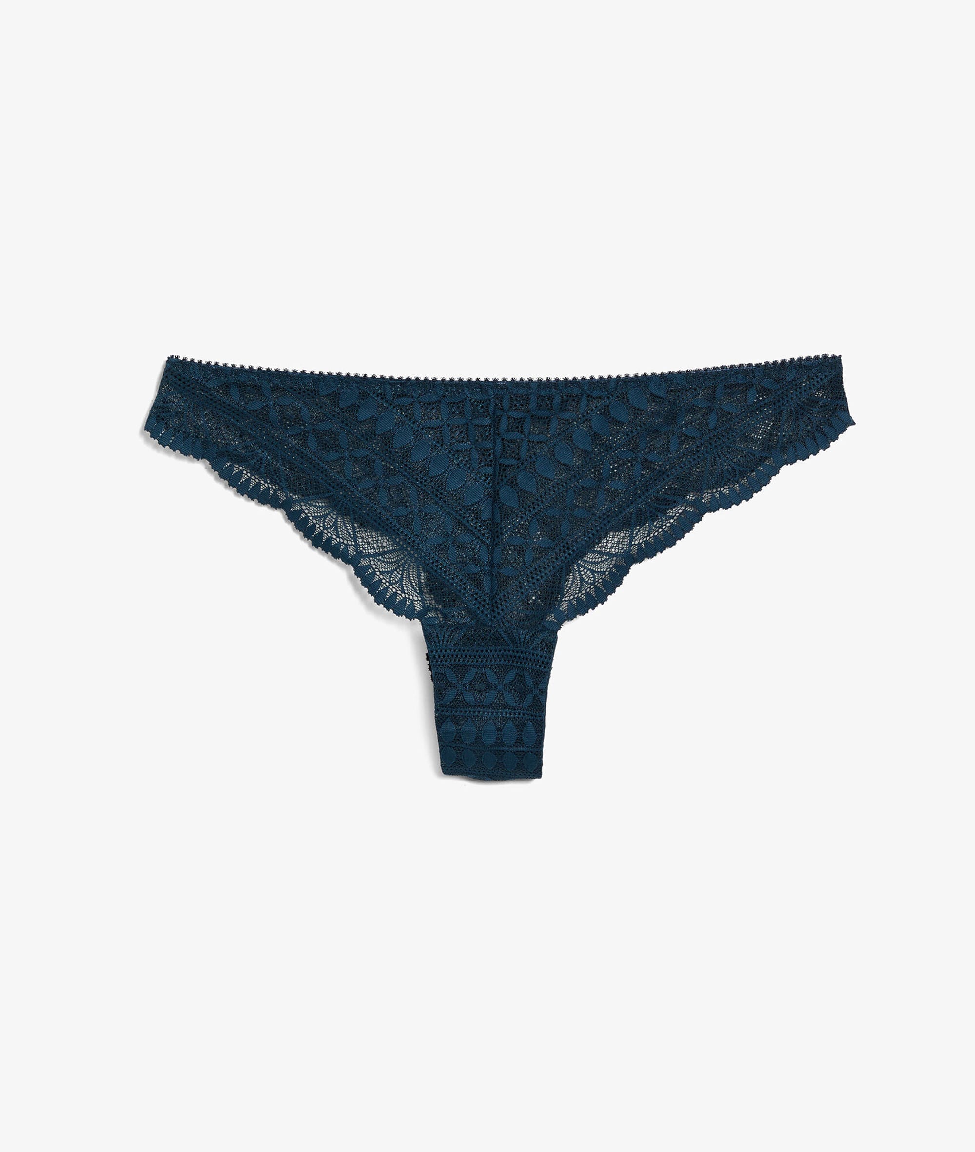 Lace Tanga - IDOLE - ENCRE - ETAM