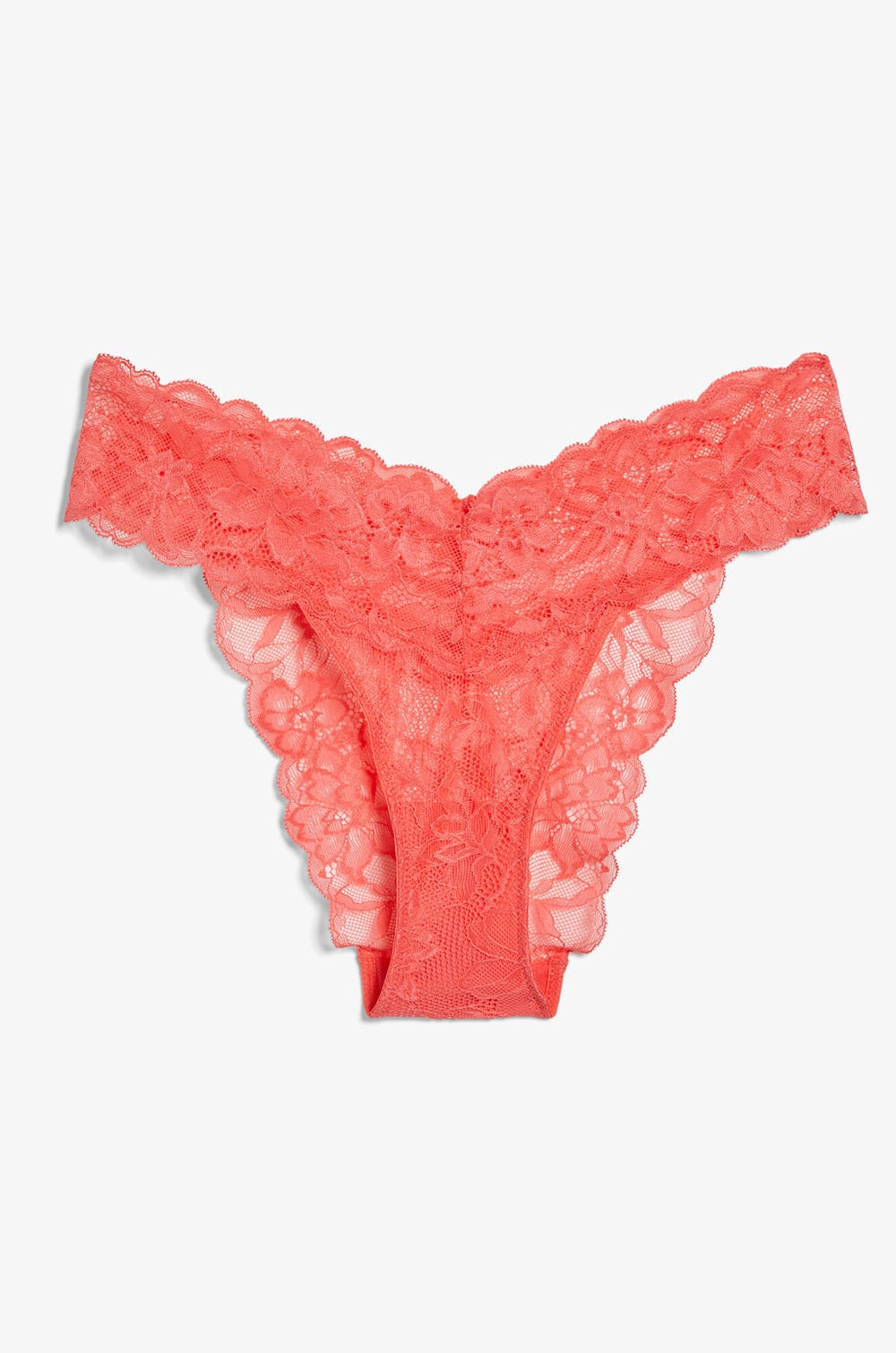 Tanga En Dentelle Sweet Corail Etam