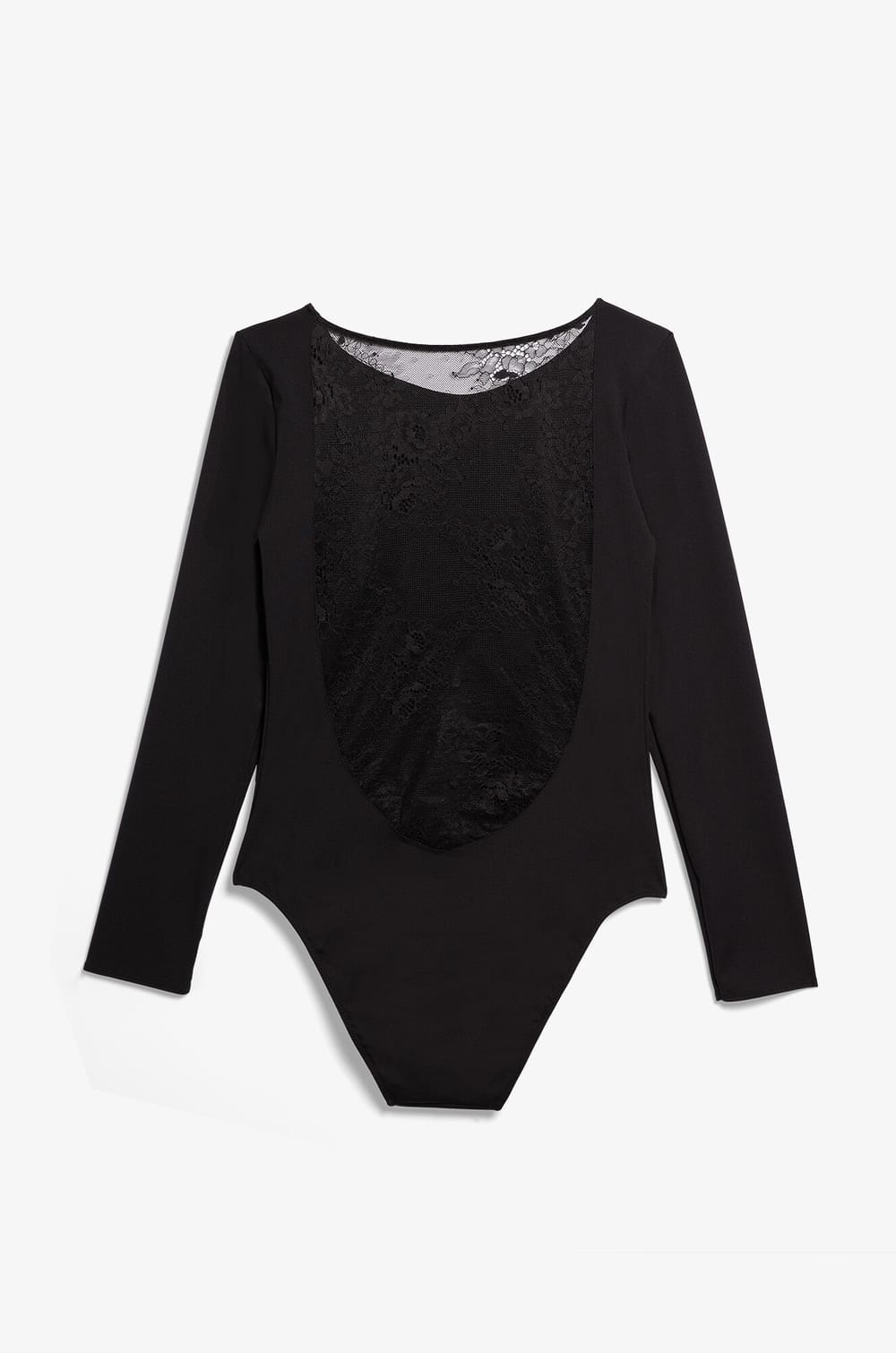Body manga larga espalda encaje RENVERSANTE NOIR - ETAM