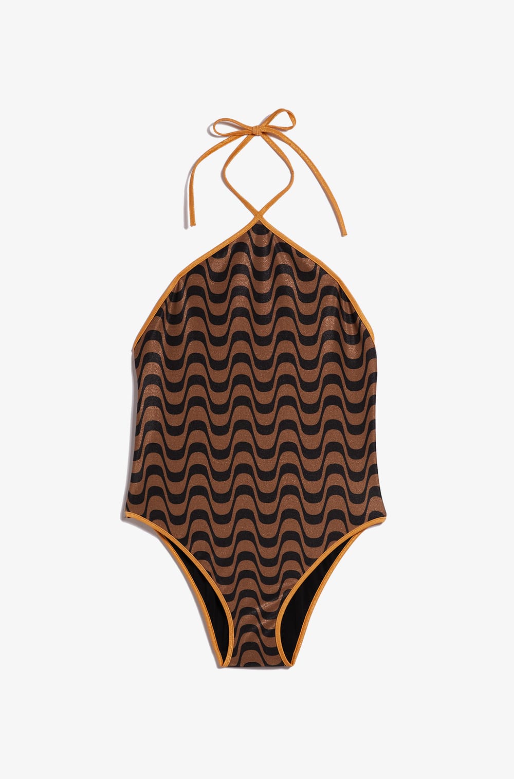 One-Piece Backless Swimsuit - MAGIC SEPIA - IMP FD MARRON - ETAM