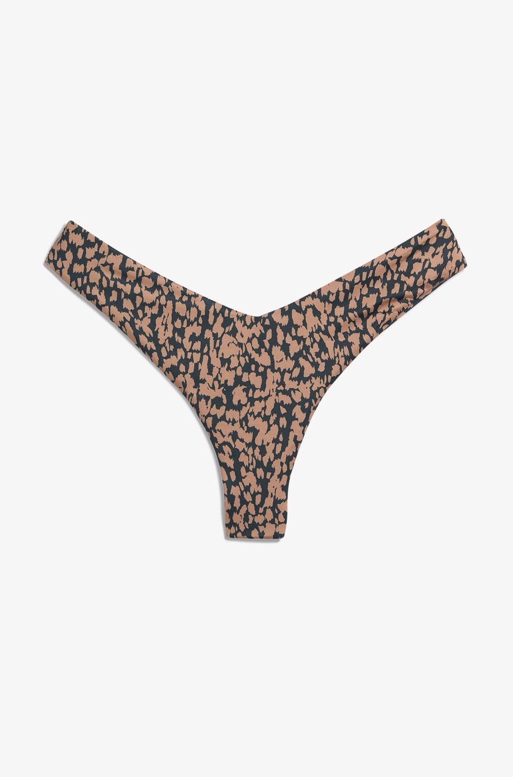 High Leg Brazilian Bikini With Bikini Bottom Pattern Idyllique
