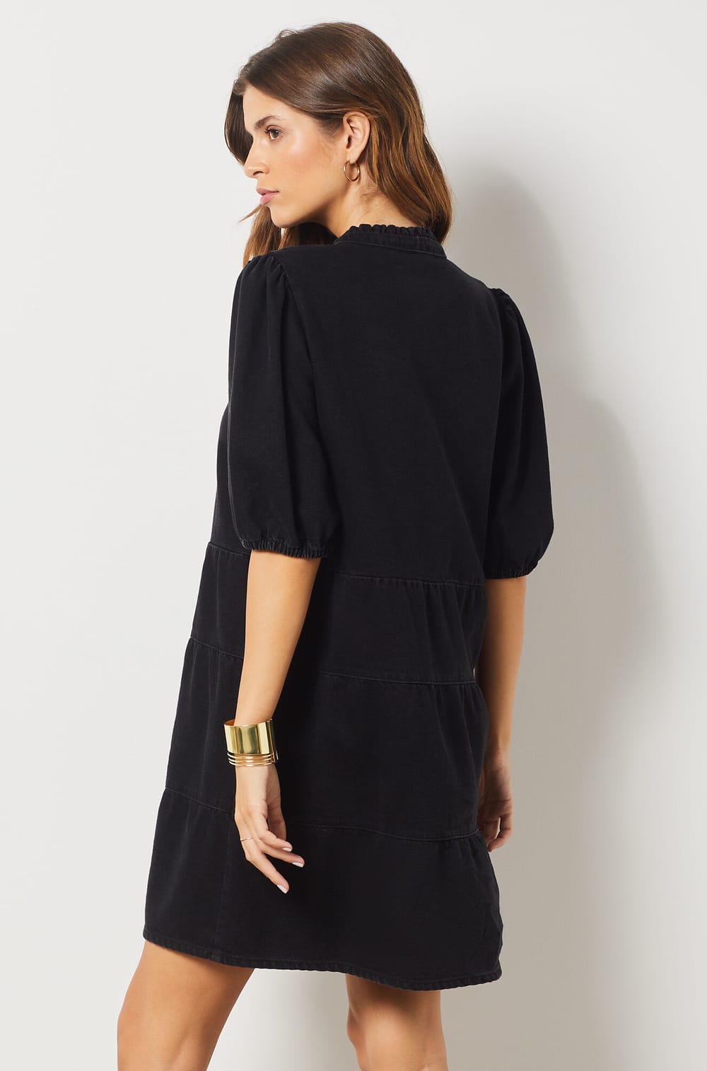Robe en jean DARLENE ANTHRACITE - ETAM