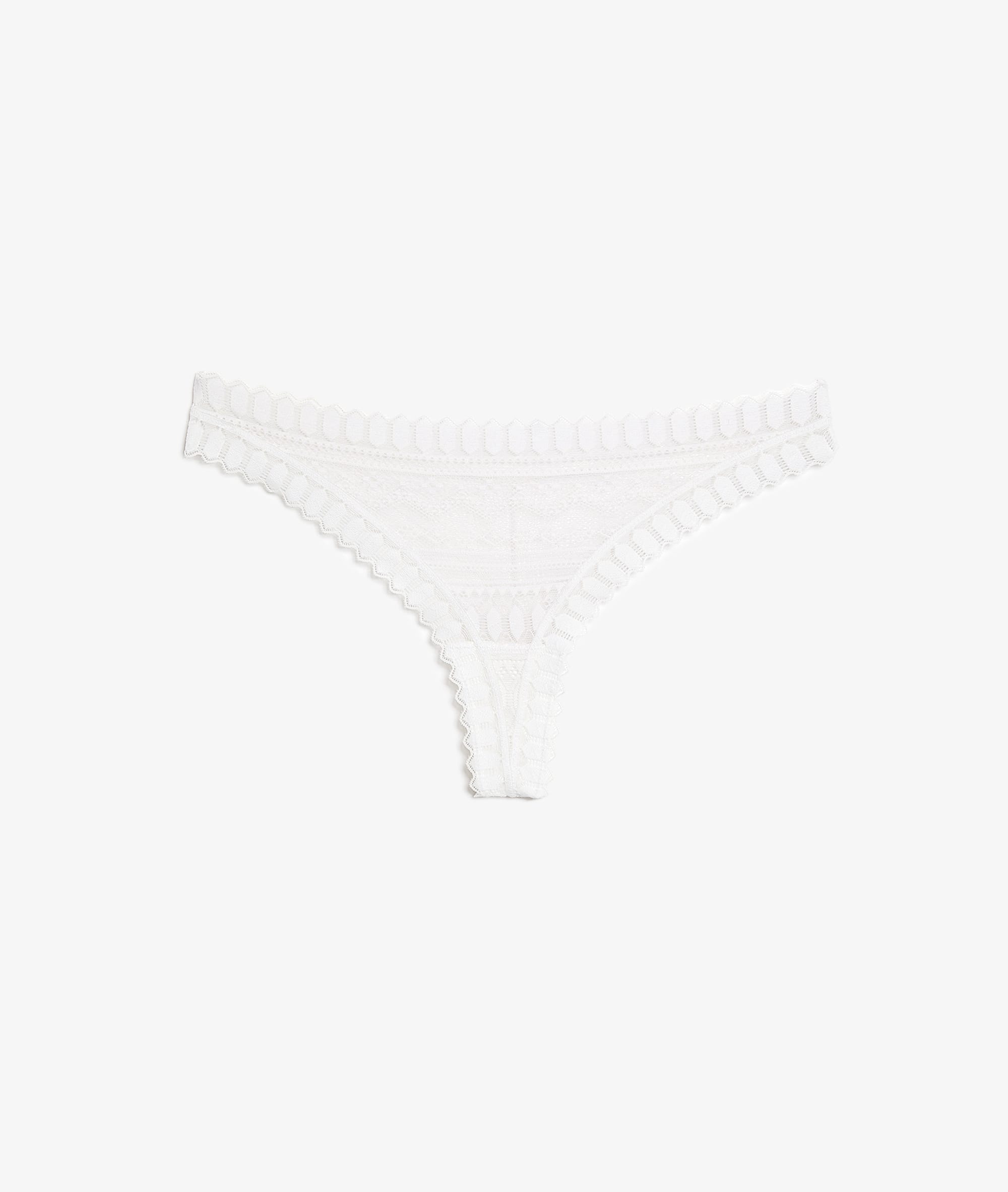 Lace Thong Diamant Ecru Etam